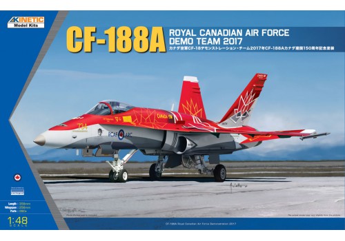 Kinetic 48070 CF-188A Royal Canadian Air Force Demo Team 2017