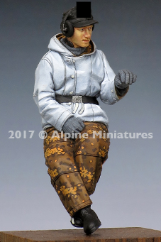 Alpine Miniatures 35239 WSS Panzer Gunner Winter