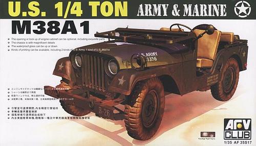 AFV Club 35S17 M38A1 US 1/4 ton Utility Truck