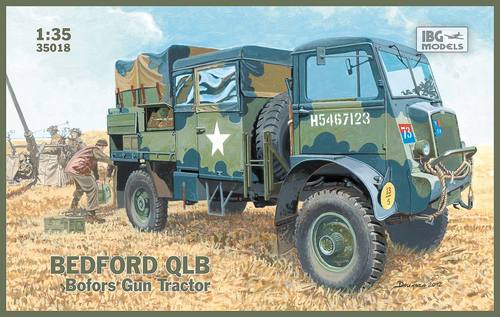 IBG 35018 Bedford QLB Bofors Tractor Gun