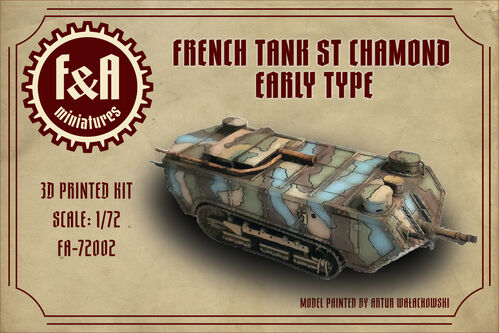 F&A Miniatures 72002 Saint Chamond Early Type