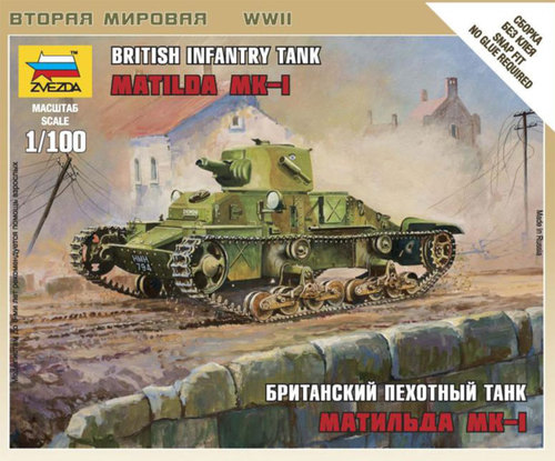 Zvezda 6191 Matilda Mk-I