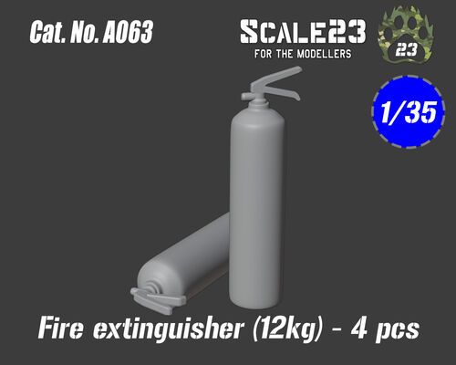 Scale23 35-A063 Gaśnica (12 kg - 4szt.)