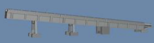 Germania-Figuren 72-WW2-303 Launch ramp V1 section 1 with launch cart