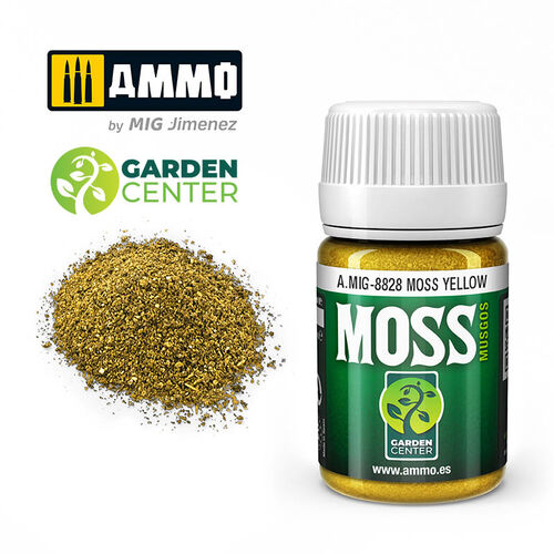 AMMO of Mig Jimenez 8828 Moss Yellow