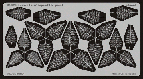 Eduard 35674 Leaves Fern / Kapraï II