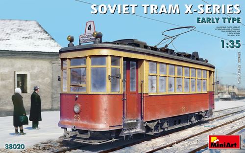 MiniArt 38020 Soviet Tram X-Series Early Type