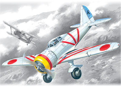 ICM 72201 Ki-27a Japan Army Fighter