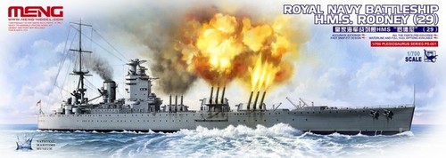 Meng Model PS001 Royal Navy Battleship H.M.S. Rodney (29)