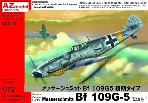 AZ-Model 7445 Messerschmitt Bf-109G-5 Early