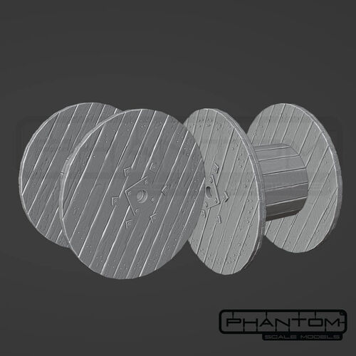 Phantom Scale Models 2023-335 Cable Reel (2 pcs)
