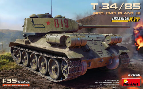MiniArt 37065 T-34/85 Mod. 1945 Plant 112 - Interior Kit