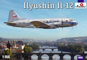 A-Model 01445 Ilyushin IL-12 Czech version