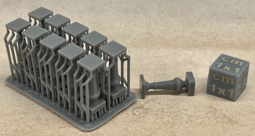 EMP3D 72141001 Tralki balustradowe - typ 1 - 10 sztuk