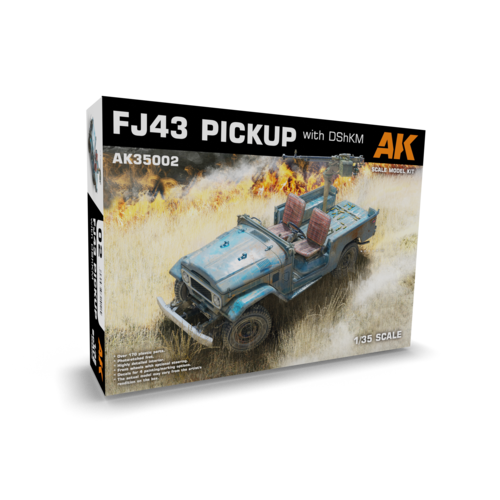 AK-Interactive 35002 FJ43 Pickup With Dshkm