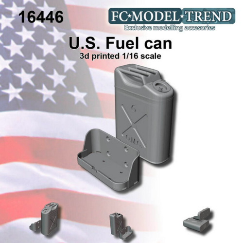FC ModelTrend 16446 U.S. fuel can with holder