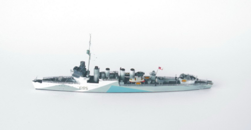 NIKO MODEL 7040 HMS Montgomery G95 1942, ex USS Wickes DD75