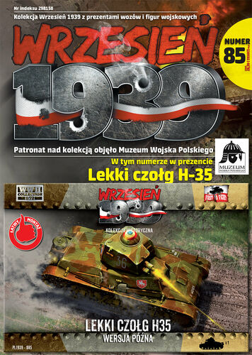 First to Fight PL085 Lekki czołg H35 - wersja późna