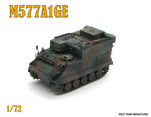 RED TANK MINIATURE 72077 M577 A1GE