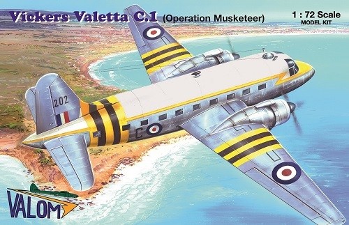 Valom 72150 Vickers Valetta C.1 (Operation Musketeer)