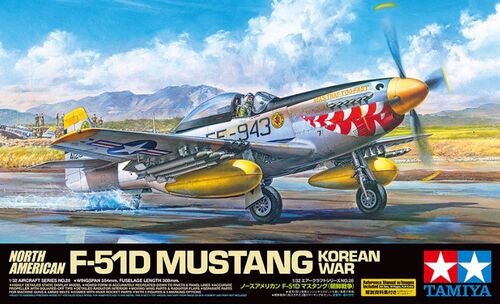 Tamiya 60328 North American F-51D Mustang Korean War