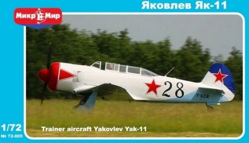 Mikromir 72-005 Trainer aircraft Yakovlev Yak-11
