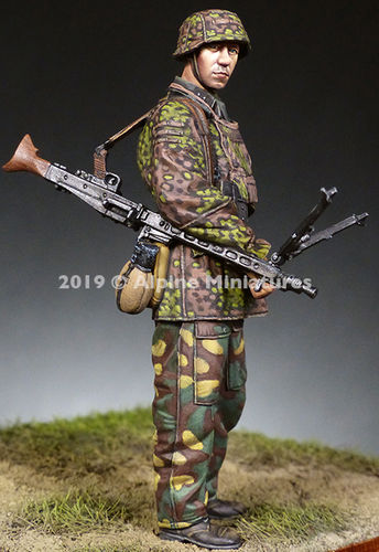 Alpine Miniatures 35266 MG Gunner 12 SS "HJ"
