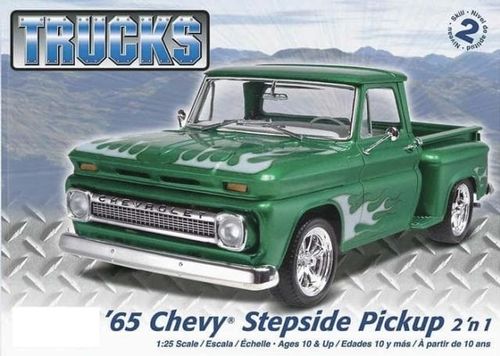Monogram 7210 '65 Chevy Stepside Pickup 2 IN 1