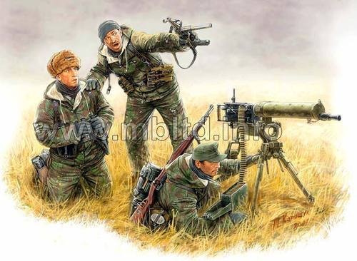 Master Box 3526 German Machine-Gunners, Eastern front 1944
