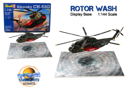 Coastal kits S175-144 Small Rotor Wash Display Base 150 x 105mm