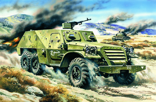 ICM 72531 BTR - 152 V Soviet armored personnel carrier
