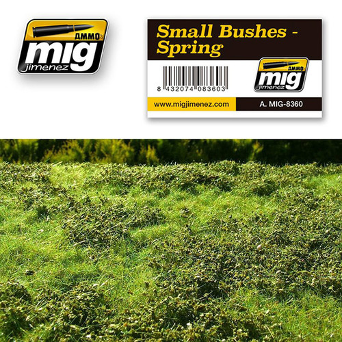 AMMO of Mig Jimenez 8360 Small Bushes Spring