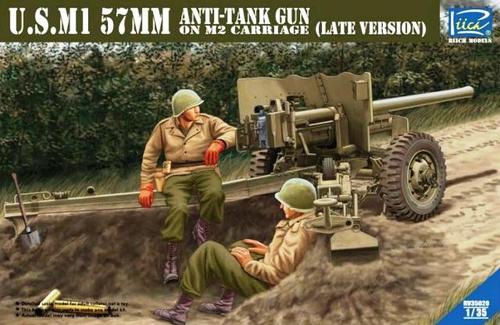 Riich.Models RV35020 U.S. M1 57mm Anti-tank gun