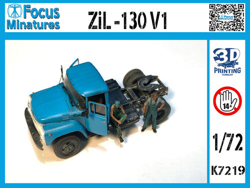FOCUS MINIATURES K7219 Zil-130 V1 Tractor