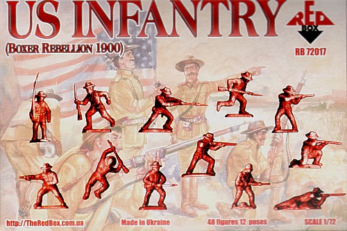 Red Box 72017 US Infantry (Boxer Rebellion 1900)