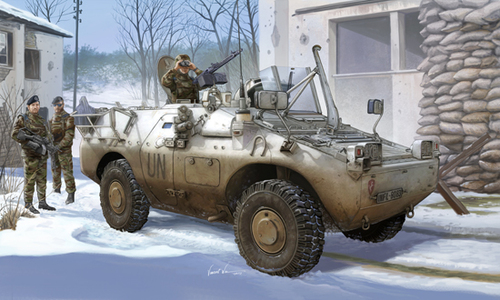 Trumpeter 05525 Italian PUMA 4×4 Wheeled AFV