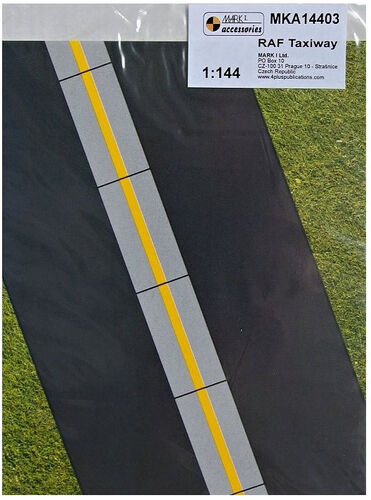 Mark I Models A14403 RAF Taxiway - tarmac and concrete panels