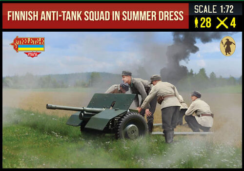 Strelets-R 24572 Finnish WWII Anti-Tank Squad in Summer Dress
