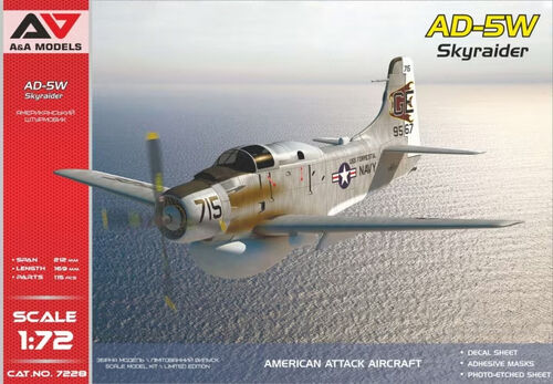 A & A Models 7228 AD-5W Skyraider