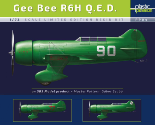 SBS Model PP04 Gee Bee R6H QED