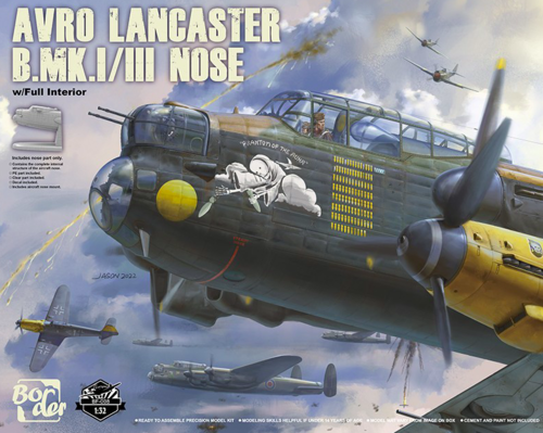 Border Model BF008 NOSE of Avro Lancaster B Mk.I/III w/ Full Interior