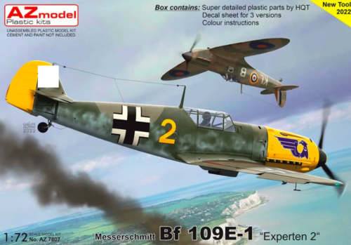 AZ-Model 7807 Bf 109E-1 Experten 2