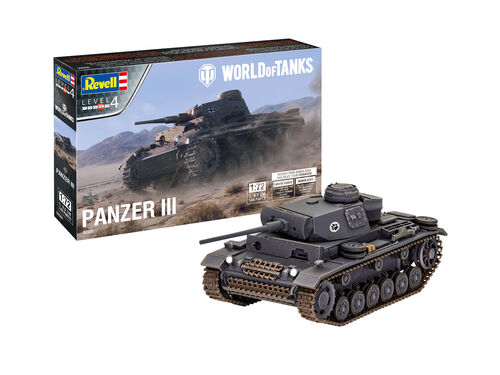 Revell 03501 PzKpfw III Ausf. L "World of Tanks"