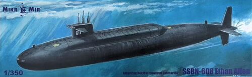 Mikromir 350-042 American Nuclear-powered Submarine SSBN-608 Ethan Allen