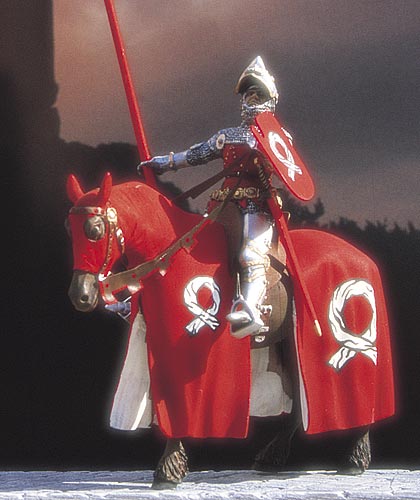 M-Model 32041 Polish Knight Mounted 1410