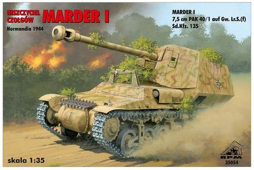 RPM 35054 Tank-destroyer Marder I 7,5 cm PAK 40/1 auf Lr.S.(f) SdKfz 135 (Normandy 1944)