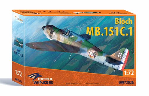 Dora Wings 72026 Bloch MB.151 C.1