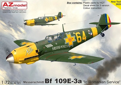 AZ-Model 7671 Bf-109E-3a "In Romanian Service"