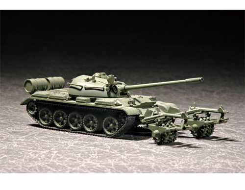 Trumpeter 07283 T-55 with KMT-5