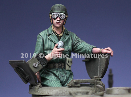Alpine Miniatures 35270 US Tank Commander Summer